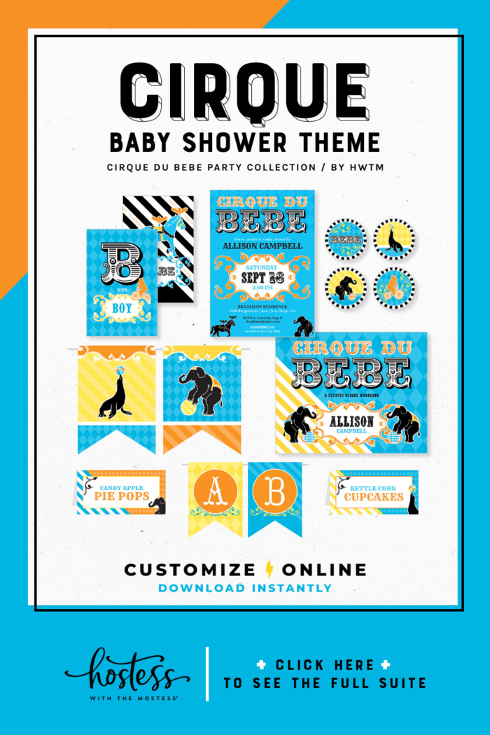 Cirque du Bebe – Sneak Peek // Hostess with the Mostess®