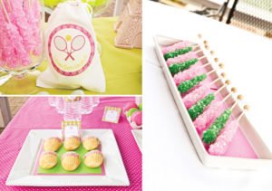 Preppy French Open Inspired Tennis Party // Hostess with the Mostess®
