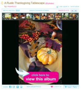 Rustic Outdoor Thanksgiving Dinner // Hostess with the Mostess®