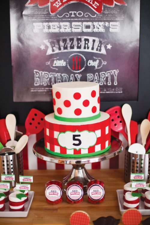 A Modern Italian Little Chef Pizza Party // Hostess with the Mostess®