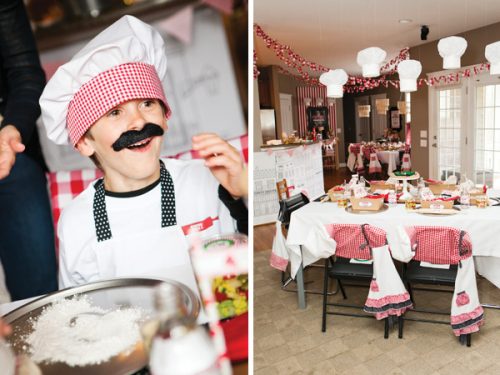A Modern Italian Little Chef Pizza Party // Hostess with the Mostess®