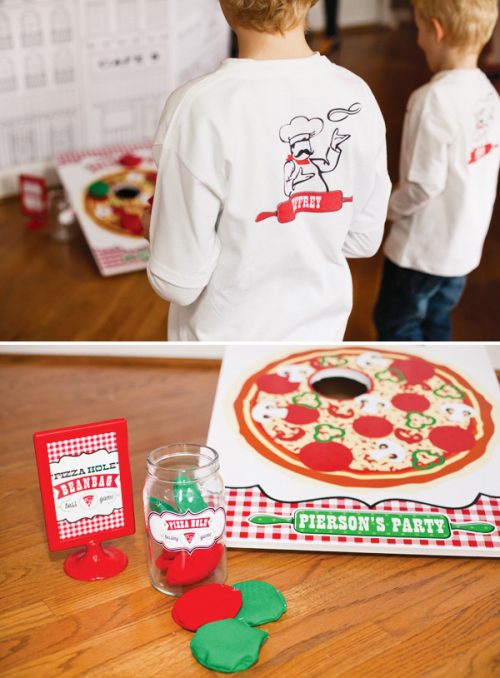 A Modern Italian Little Chef Pizza Party // Hostess with the Mostess®