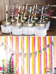 {Rainbow Camp} Arts and Crafts Birthday Party // Hostess with the Mostess®