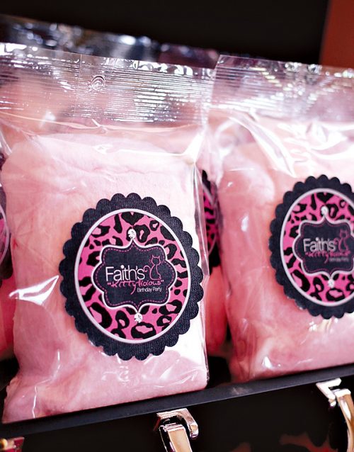 Trend Alert: Custom Cotton Candy Party Favors // Hostess with the Mostess®