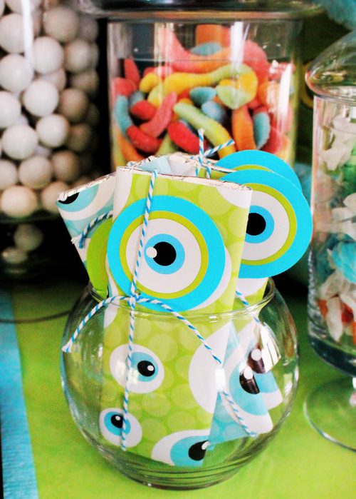 Monsters University Pre-Scare Back to School Party // Hostess with the ...
