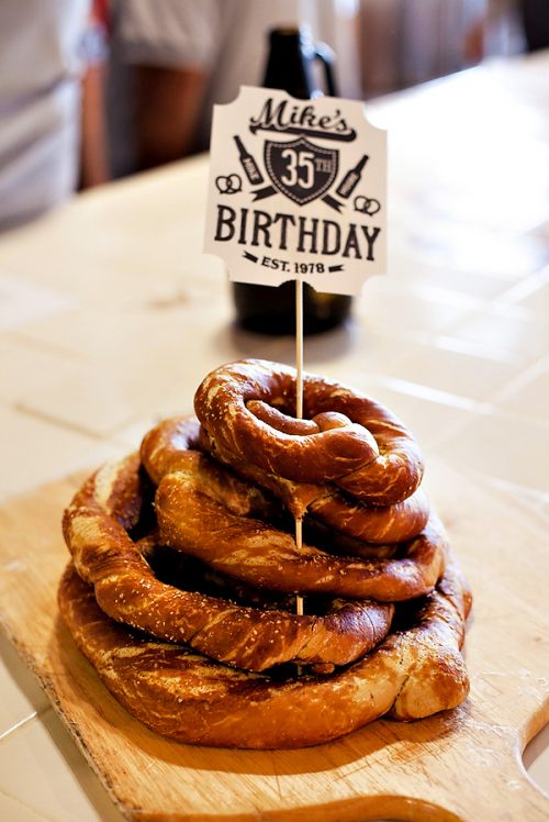 Keep It Local: Beer & Pretzel Party {Joint Birthday} // Hostess with ...