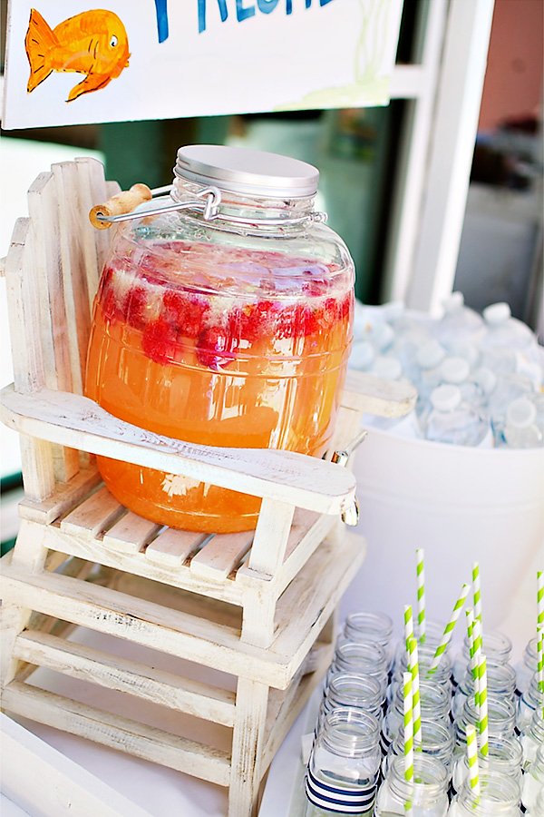 Surf Shack & Underwater Adventure Joint Birthday Party // Hostess with ...