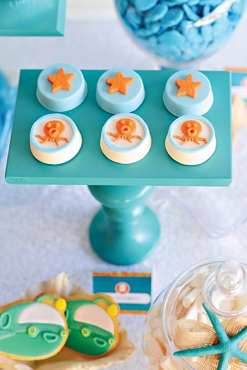 {Bright & Stylish} Octonauts Inspired Birthday Party // Hostess with ...