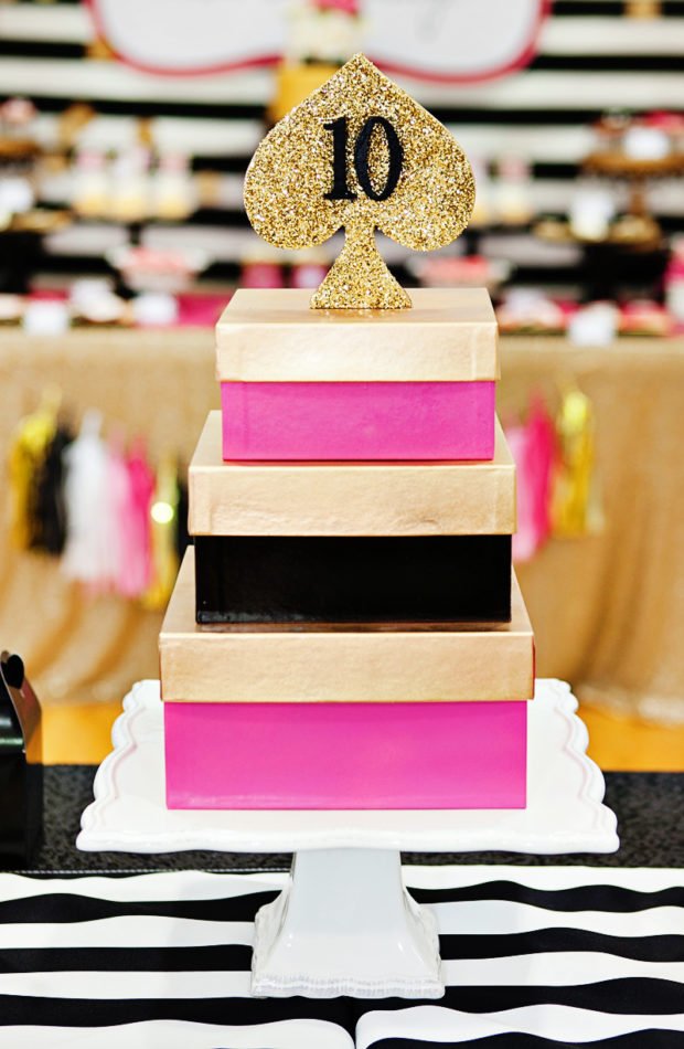 Glitzy & GLAMorous Kate Spade Inspired Pool Party // Hostess with the ...