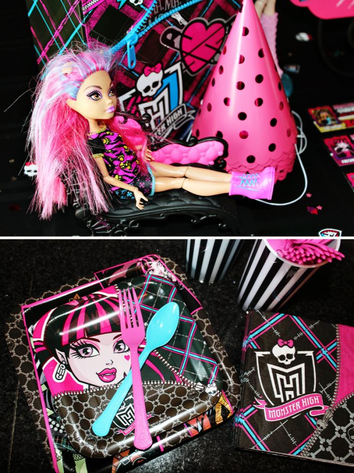 Ghoulish & GLAM Monster High Birthday Party // Hostess with the Mostess®