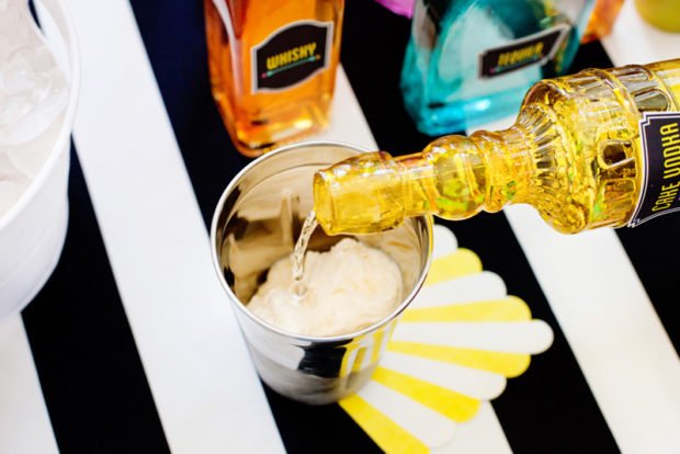 Retro Fun for Grown Ups: A Cocktail Milkshake Bar! // Hostess with the ...