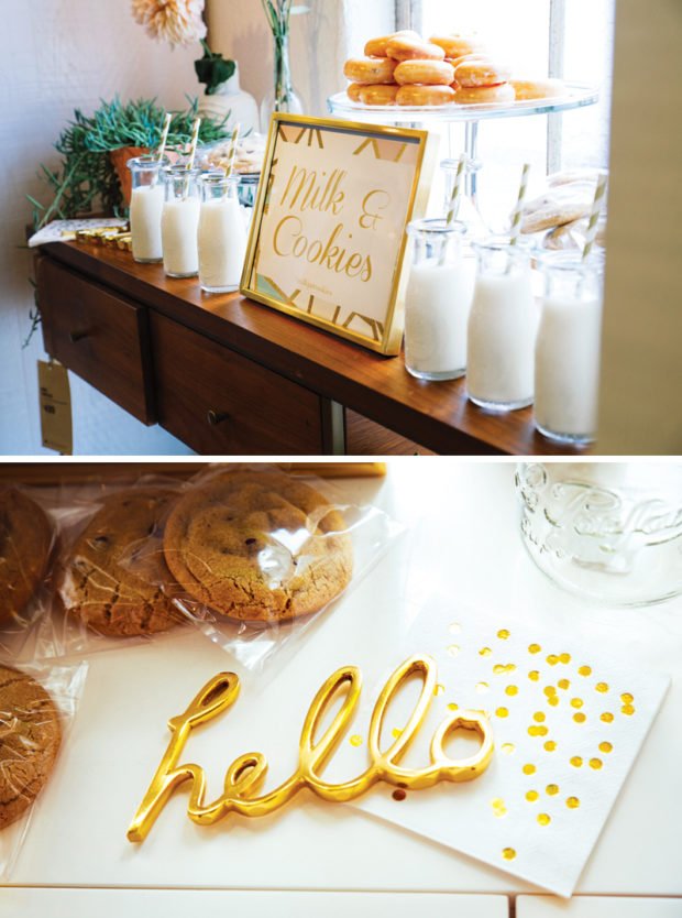 A Chic & Pretty Crafting Party {West Elm + Etsy} // Hostess with the ...