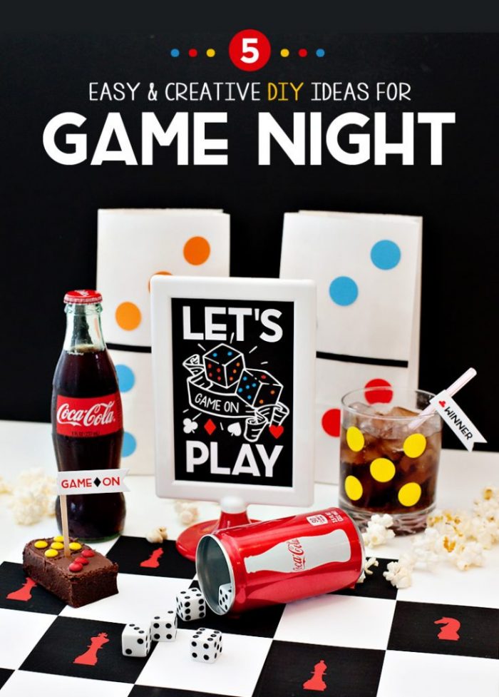 GAME ON 5 Easy Creative Ideas For Game Night Hostess With The GAME ON 5 Easy Creative Ideas For Game Night Hostess With The