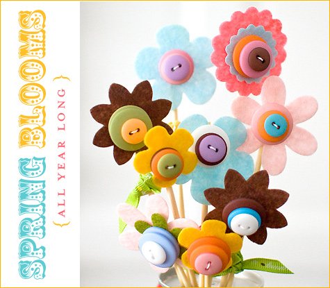 DIY: Crafty Spring Bouquet // Hostess with the Mostess®