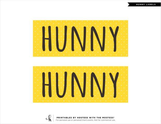 Winnie the Pooh Baby Shower Printables - Pink & Yellow // Hostess with ...