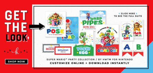 Super Mario Party Fun! 12 Creative Ideas (Part 1) // Hostess with the ...