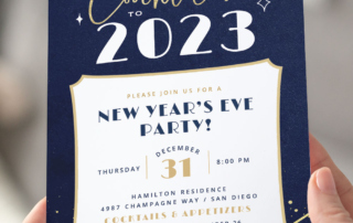 Countdown New Year's Party invitation - Hostess with the Mostess®