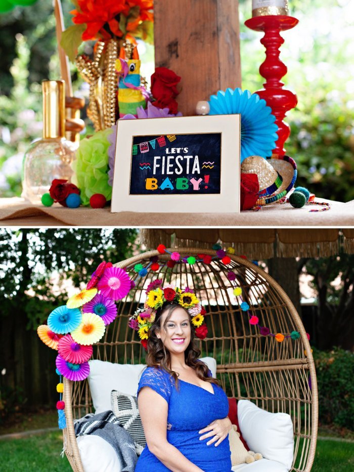 Vibrant & Colorful Fiesta Baby Shower // Hostess with the Mostess®