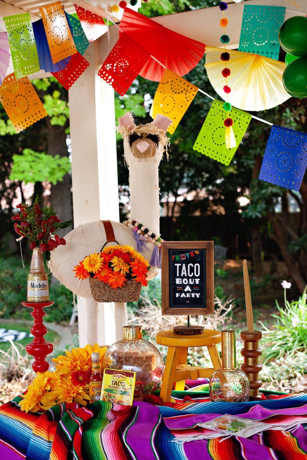 Vibrant & Colorful Fiesta Baby Shower // Hostess with the Mostess®