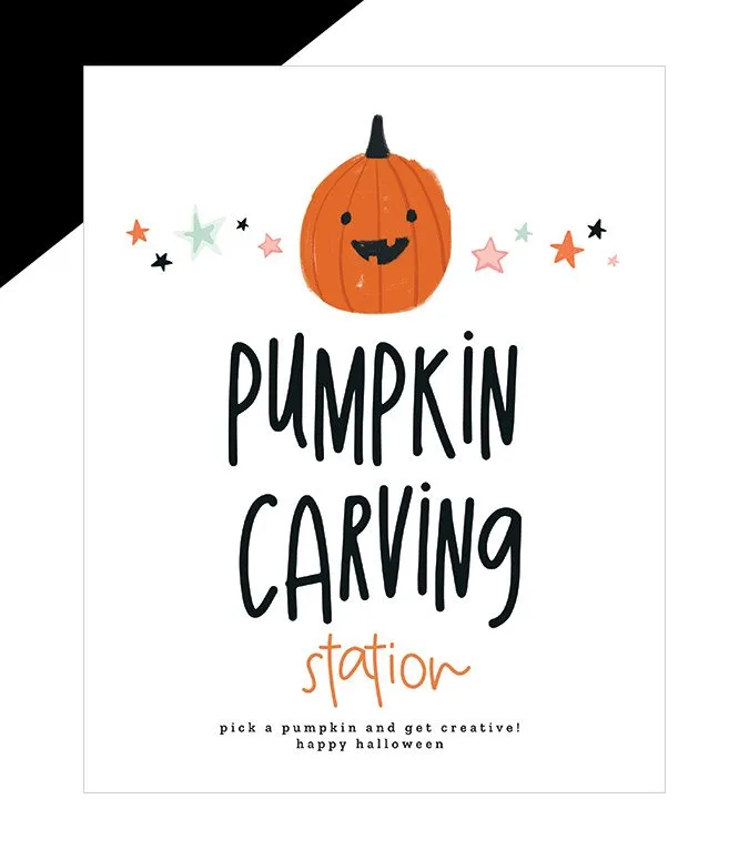 Creative Halloween Signs 7"x 6" Assorted Halloween Embossed Sign