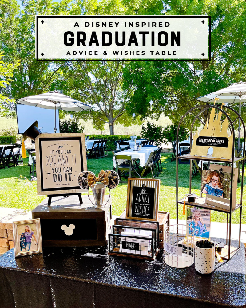Disney Inspired Graduation Party Ideas // Hostess with the Mostess®