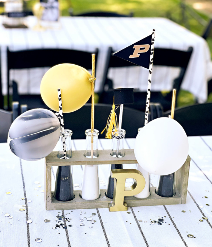 5 Personalized Graduation Centerpiece Ideas // Hostess with the Mostess®